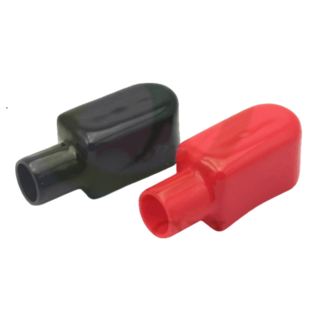 Battery Terminal Boots / Covers - Silicon Red and Black (pair)
