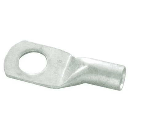 Ring Terminal: M8; crimped; for cable; non-insulated, Copper, Tinned ...